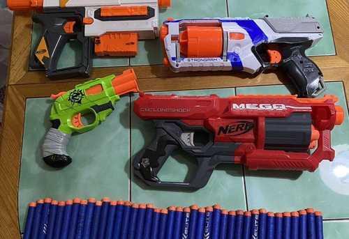 Nerf бластер плюс патроны в ассортименте