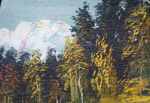 Картина маслом. Художник Антонина Рязанцева