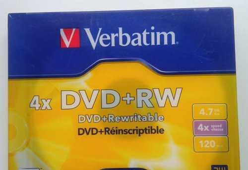 Болванки DVD-RW Verbatim, комплект из 3 шт
