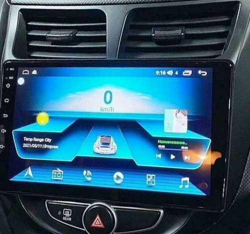 Hyundai Solaris Android магнитола IPS DSP