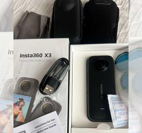 Экшн камера Insta 360 x3