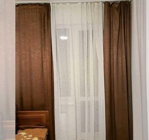 Шторы из жатой ткани