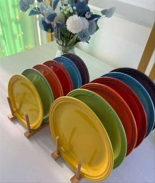 Набор керамических тарелок Le creuset