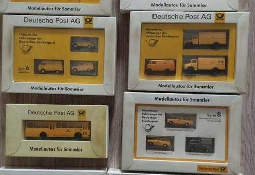 Модели автомобилей немецкой почты Brekina 1:87