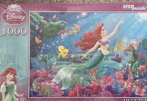 Step puzzle Disney Русалочка 1000 новый пазл