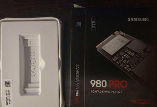 Оригинал Samsung 980 Pro 2 tb SSD M2 nvme