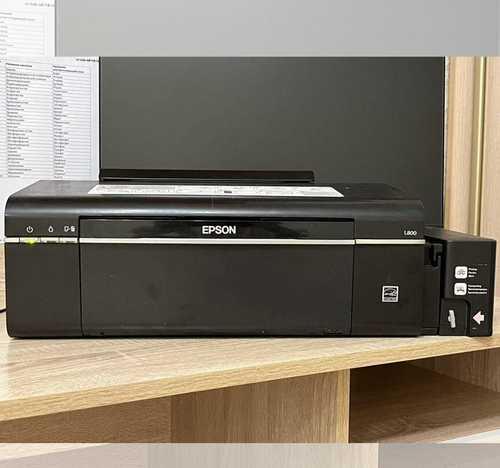 Цветной струйный принтер epson l800