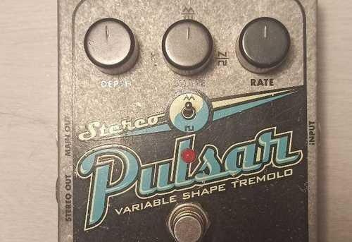 Гитарная педаль тремоло electro Harmonix pulsar