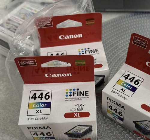 Катриджи для canon pixma 445 и 446