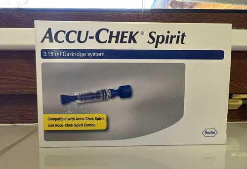 Картриджы Accu-chek Spirit 5 упаковок