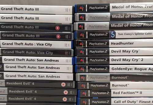 Игры для PlayStation 2 PS2 Лицензия