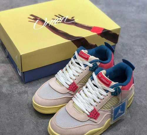 Кроссовки Air Jordan x Union 4 Retro SP Guava Ice