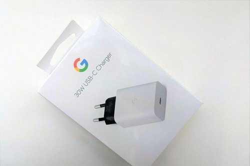 Новая зарядка Google Pixel 30W USB-C евровилка