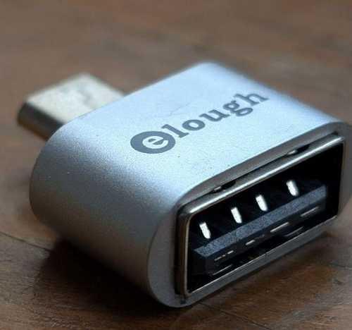 OTG адаптер Elough microusb - USB-A