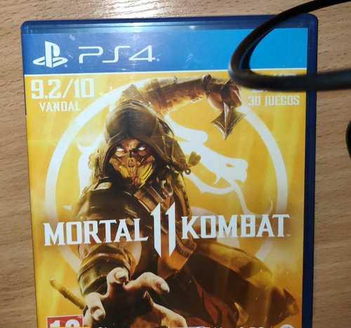 Mortal kombat 11 ps4 диск