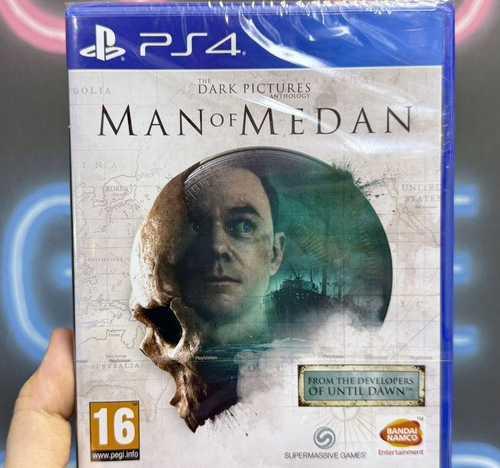 Диск ps4 The Dark Pictures Man of Medan