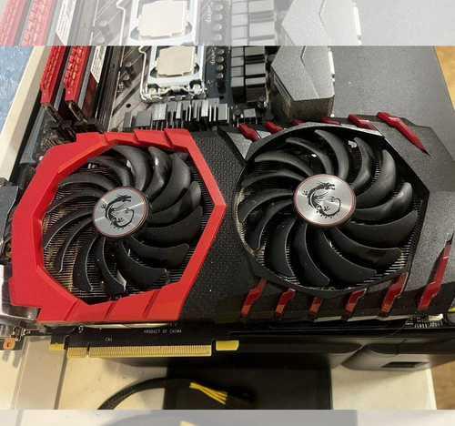 Видеокарта gtx 1060 6gb msi gaming x