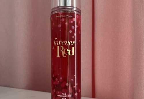 Спрей мист Bath and body works Forever red