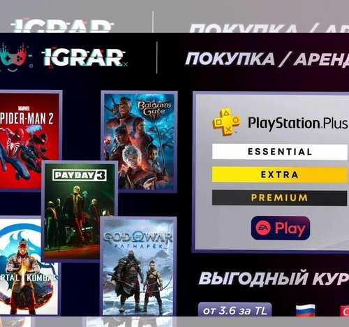 Аренда игр подписка xbox game pass ultimate