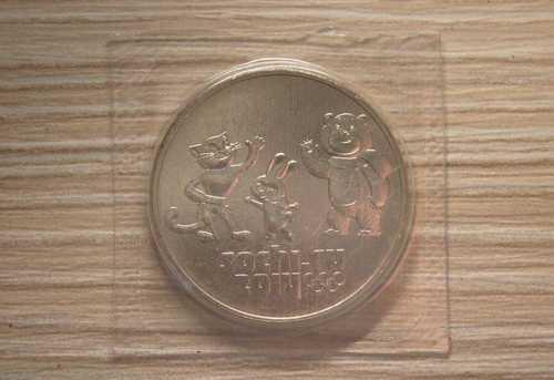 Монета 25 р, Сочи 2014, Олимпийские талисманы