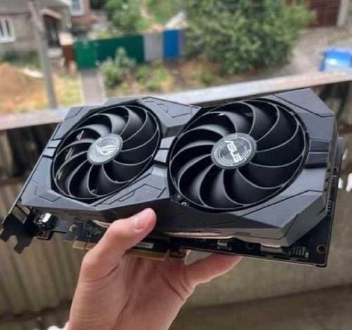 Видеокарта gtx 1660 super Asus rog strix