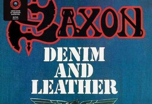 Saxon - denim AND leather (colour)