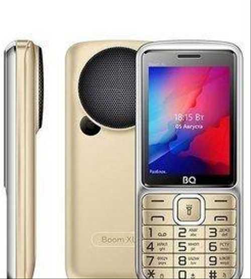 Сотовый телефон BQ 2810 Boom XL Gold новый
