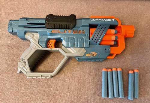 Бластер Nerf Elite 2.0 Commander