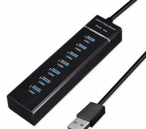 KS-is KS-568 USB хаб 7 x USB 2.0 F в USB 3.0 Type