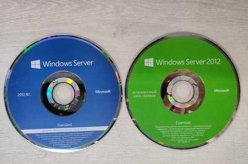 Windows Server 2012 R2 два диска