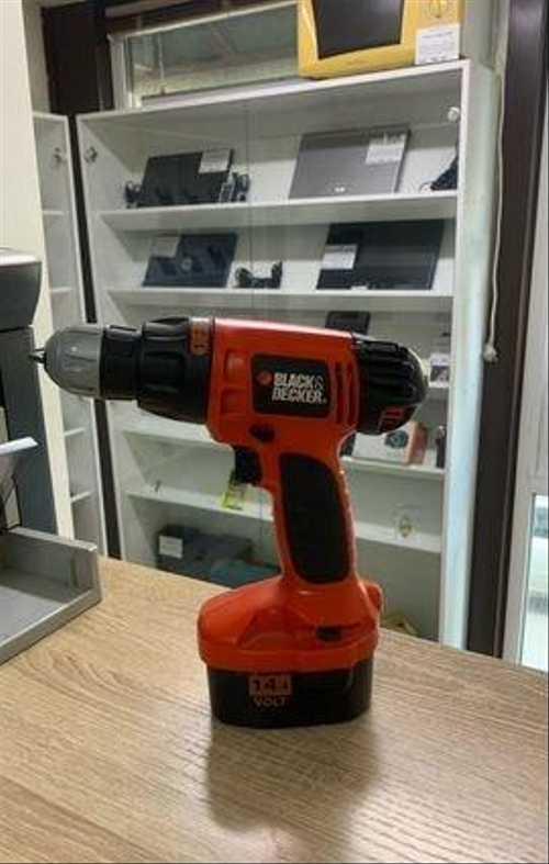 Дрель-шуруповерт black+decker CD14C (T)