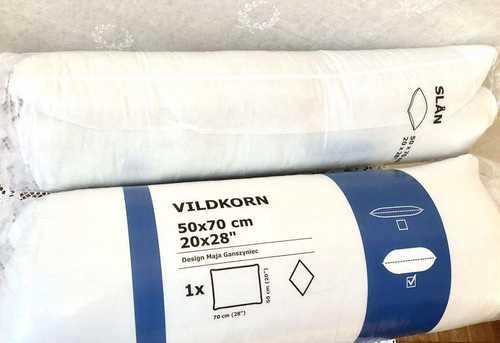 Подушка для сна икеа 50x70 см vildkorn/вильдкорн