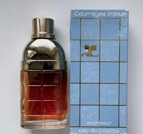 Courreges in Blue eau de toilette 50 мл винтаж