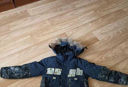 Куртка зимняя на мальчика 128
