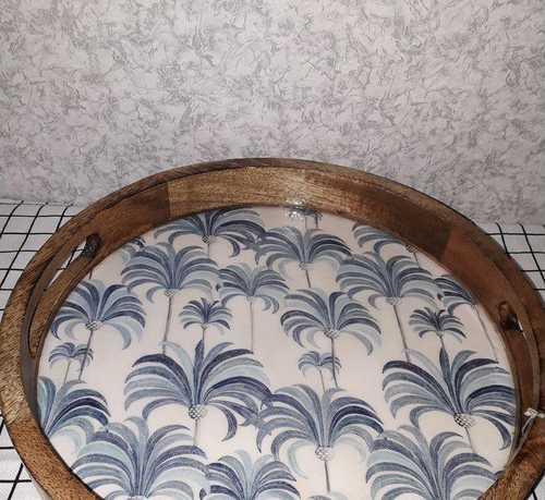 Поднос деревянный mango Индия