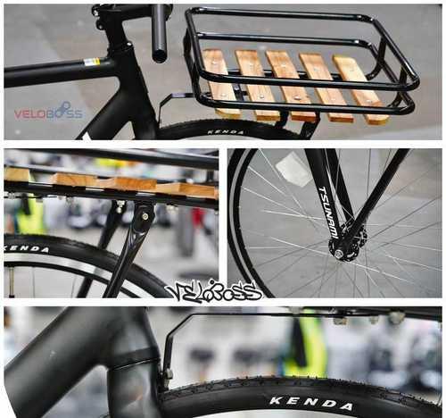 Багажник передний пицца трек Pizza Front Rack 700С