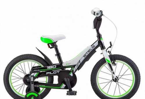 Детский велосипед 16" stels Pilot-18 Зелёный цвет