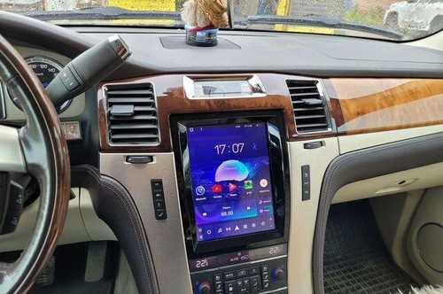 Кредит магнитола Tesla Cadillac Escalade 2006-2014