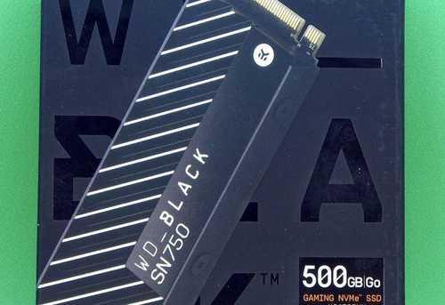 WD Black WDS500G3XHC 500Гб M.2 PCI-E 3.0 x4
