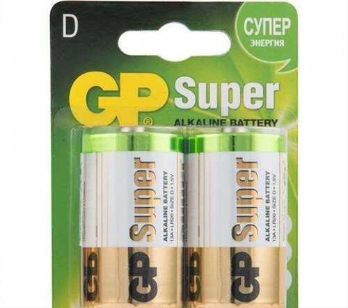 Батарейки GP 13A-CR2 D Size 2шт #81443