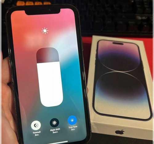 iPhone XR в корпусе 14 pro