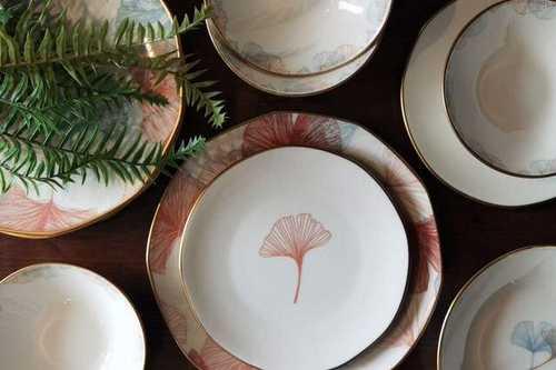 Турецкий набор посуды Японский сад