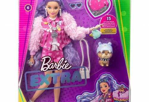 Barbie Экстра Милли с сиреневыми волосами GXF08