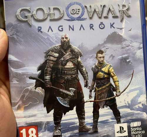 God of war ragnarok ps5 диск русская озвучка