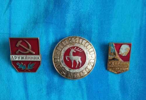 Значки СССР разные