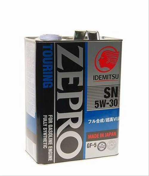 Масло моторное idemitsu Zepro SN/GF-5 5W-30 4л
