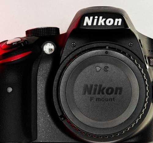 Фотоаппарат Nikon d3200 body 19к пробег