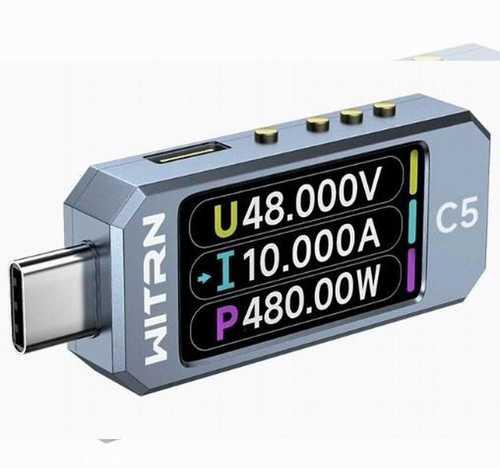 USB тестер witrn C5