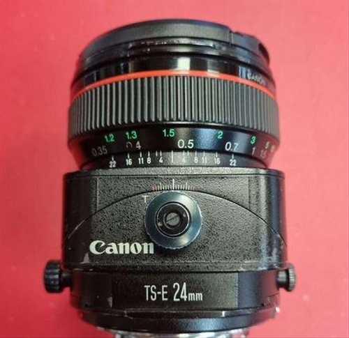 Canon TS E 24MM f3.5 L