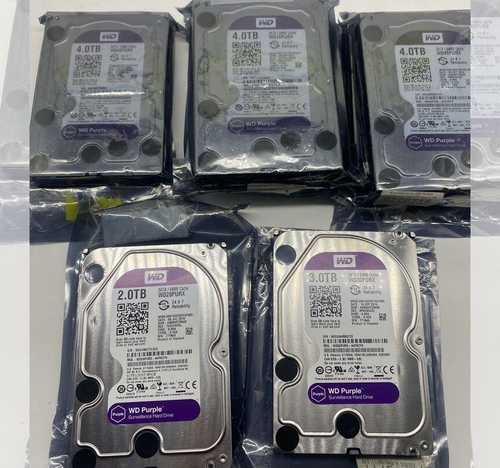 Жесткий диск 4 tb WD Purple